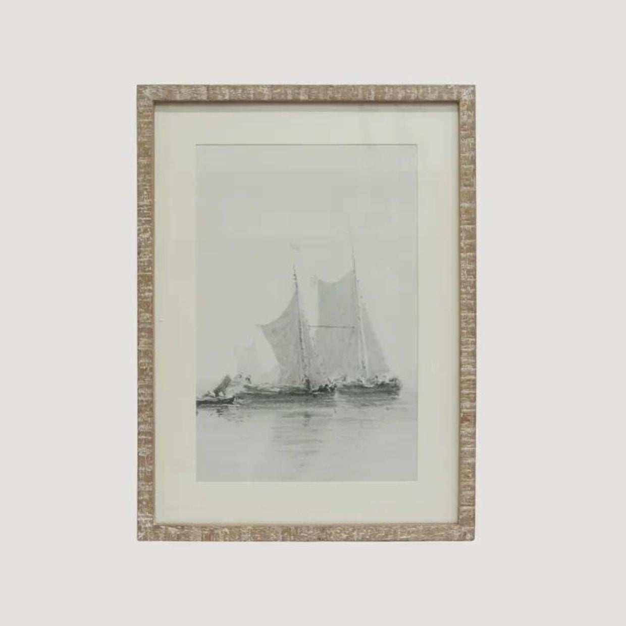 Sail Boat and Dingy Print